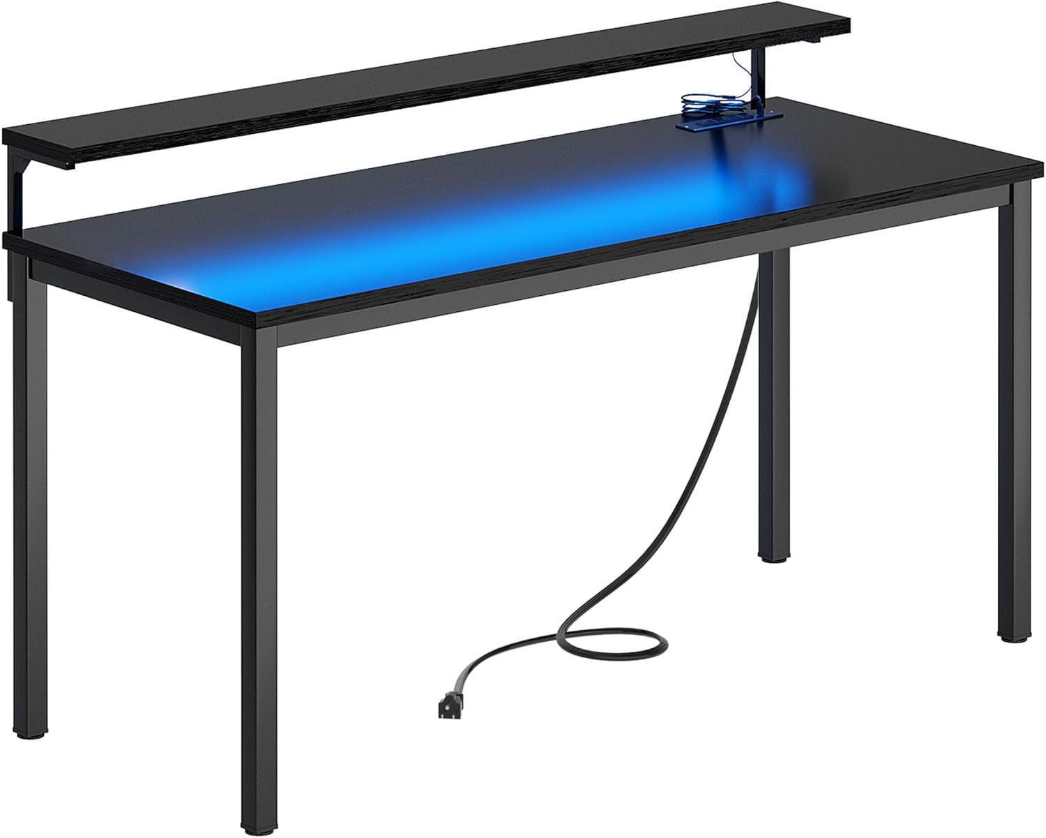 FDSHOIYN Computer Desk 71 inches Desk & Workstations for Office Writing ...