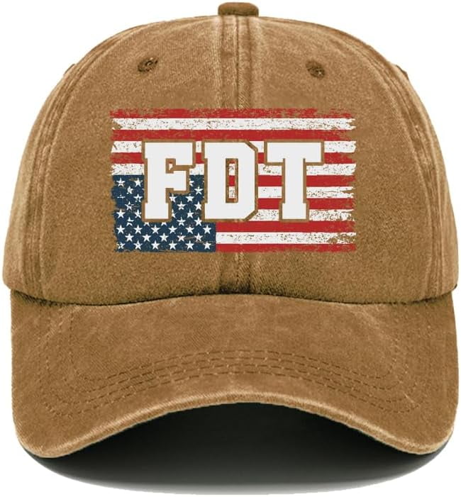 FDT Hat Upside Down American Flag Baseball Cap Foxtrot Delta Tango Hat ...