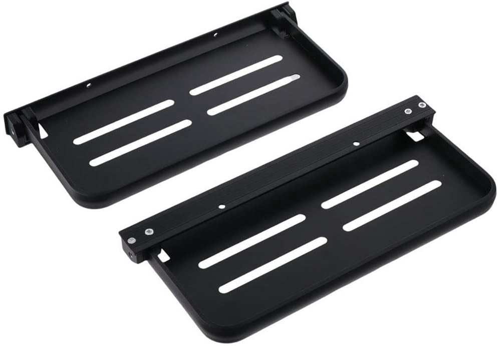FDTBYHVYT 2 Pack Foldable Floating Shelf Wall Mounted Folding Rack ...