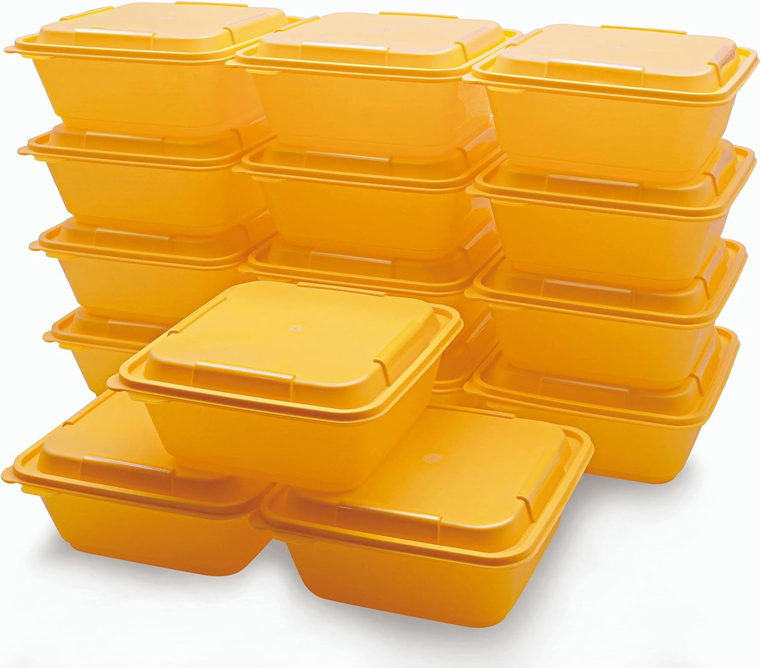 FDTBYHVYT [30 Pack Bento Plastic Reusable Food Storage Containers with ...