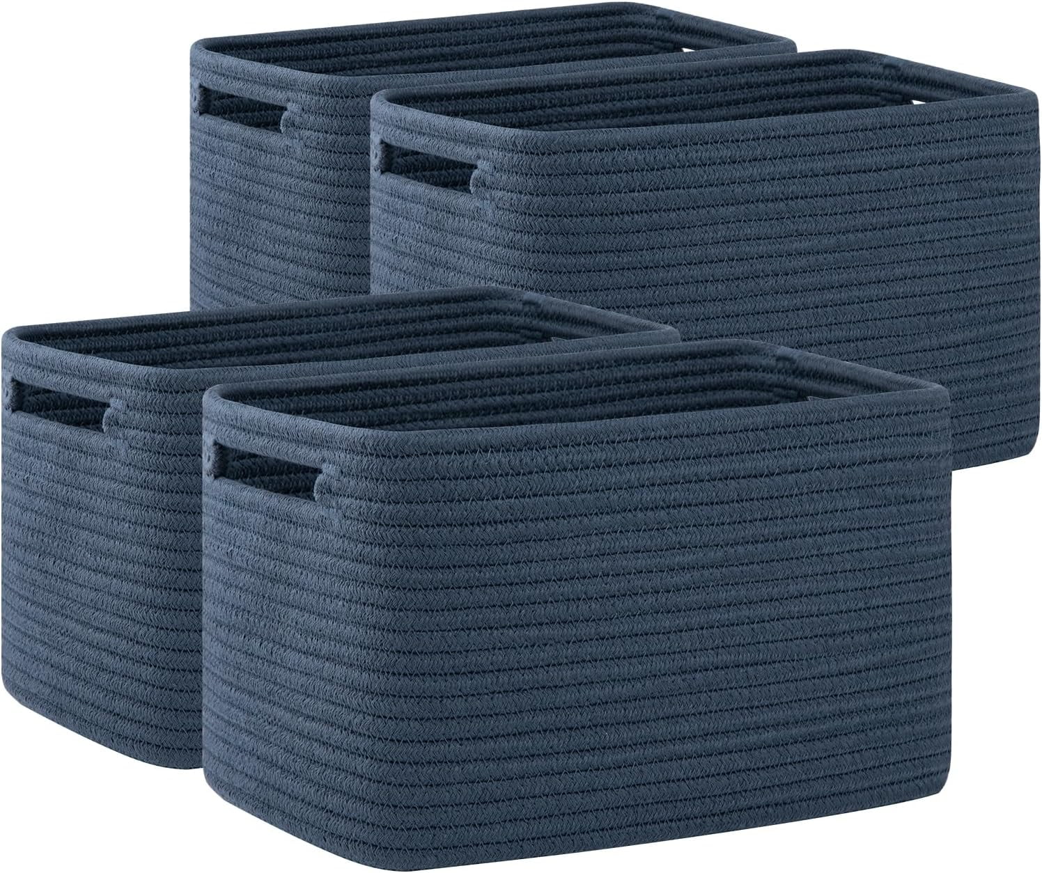 FDTBYHVYT 4 Pack Storage Baskets for Organizing Cube Storage Bins for ...
