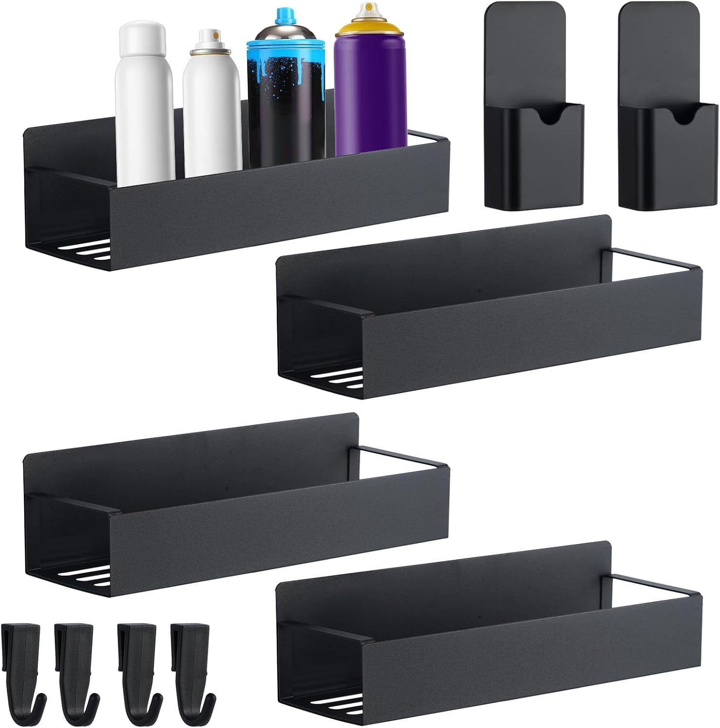 FDTBYHVYT 4 Pcs Magnetic Aerosol Spray Can Holder Heavy Duty Magnet ...