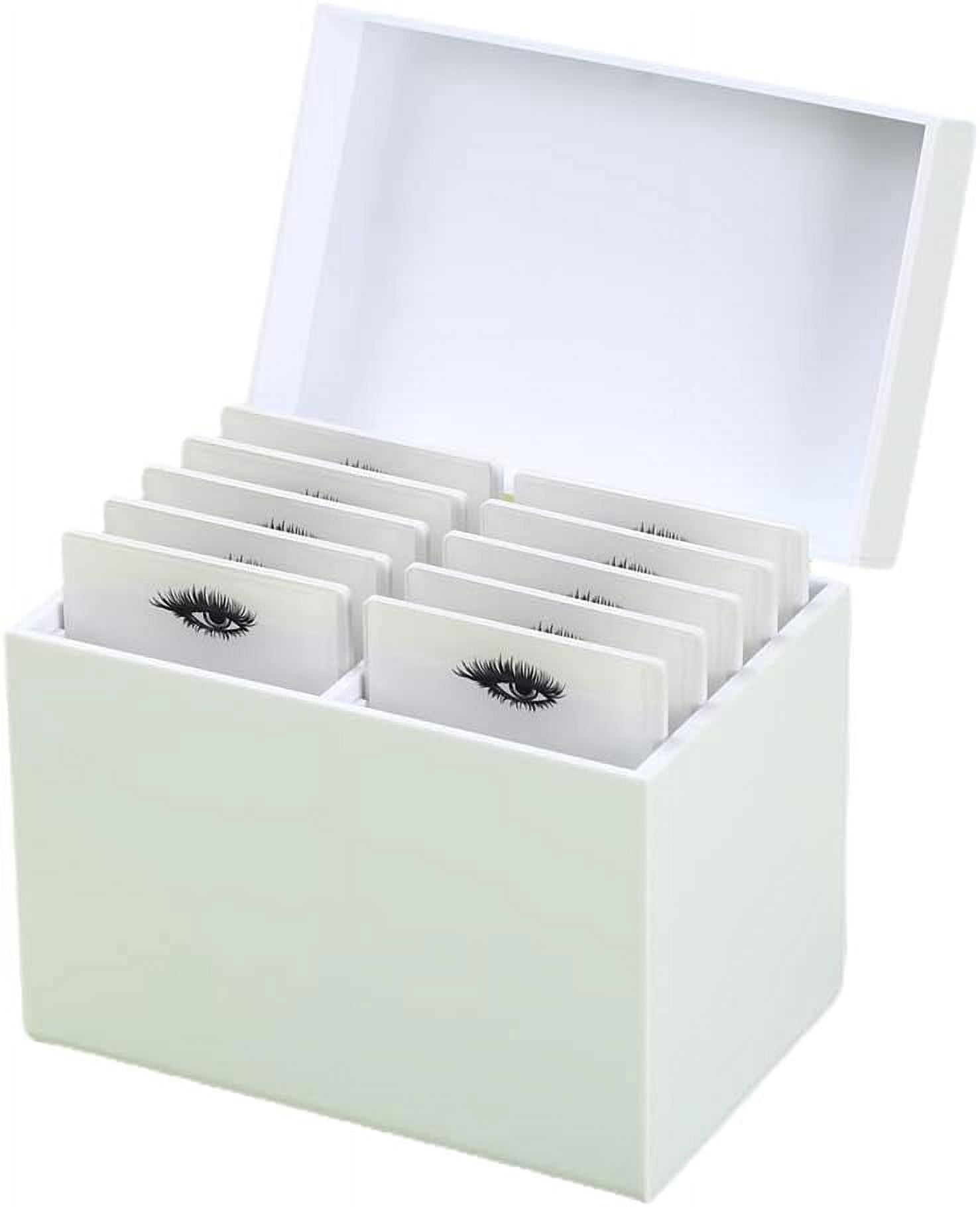 FDTBYHVYT 5 Layers Acrylic Eyelash Storage Makeup Eyelashes Extension ...