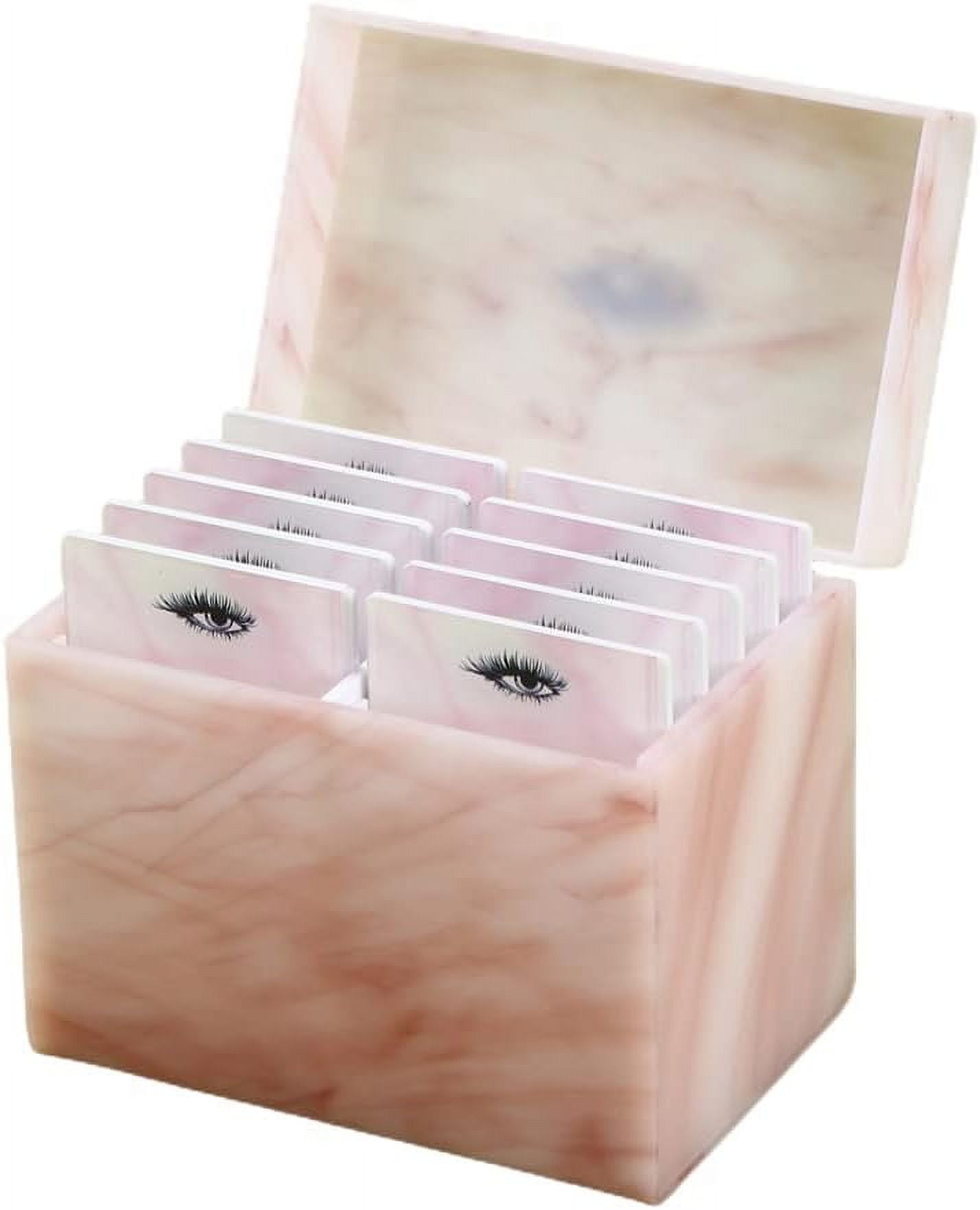 FDTBYHVYT 5 Layers Acrylic Eyelash Storage Makeup Eyelashes Extension ...