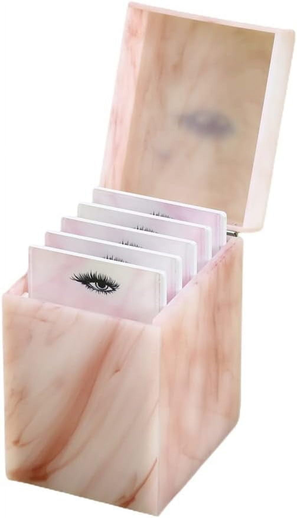 FDTBYHVYT 5 Layers Acrylic Eyelash Storage Makeup Eyelashes Extension ...
