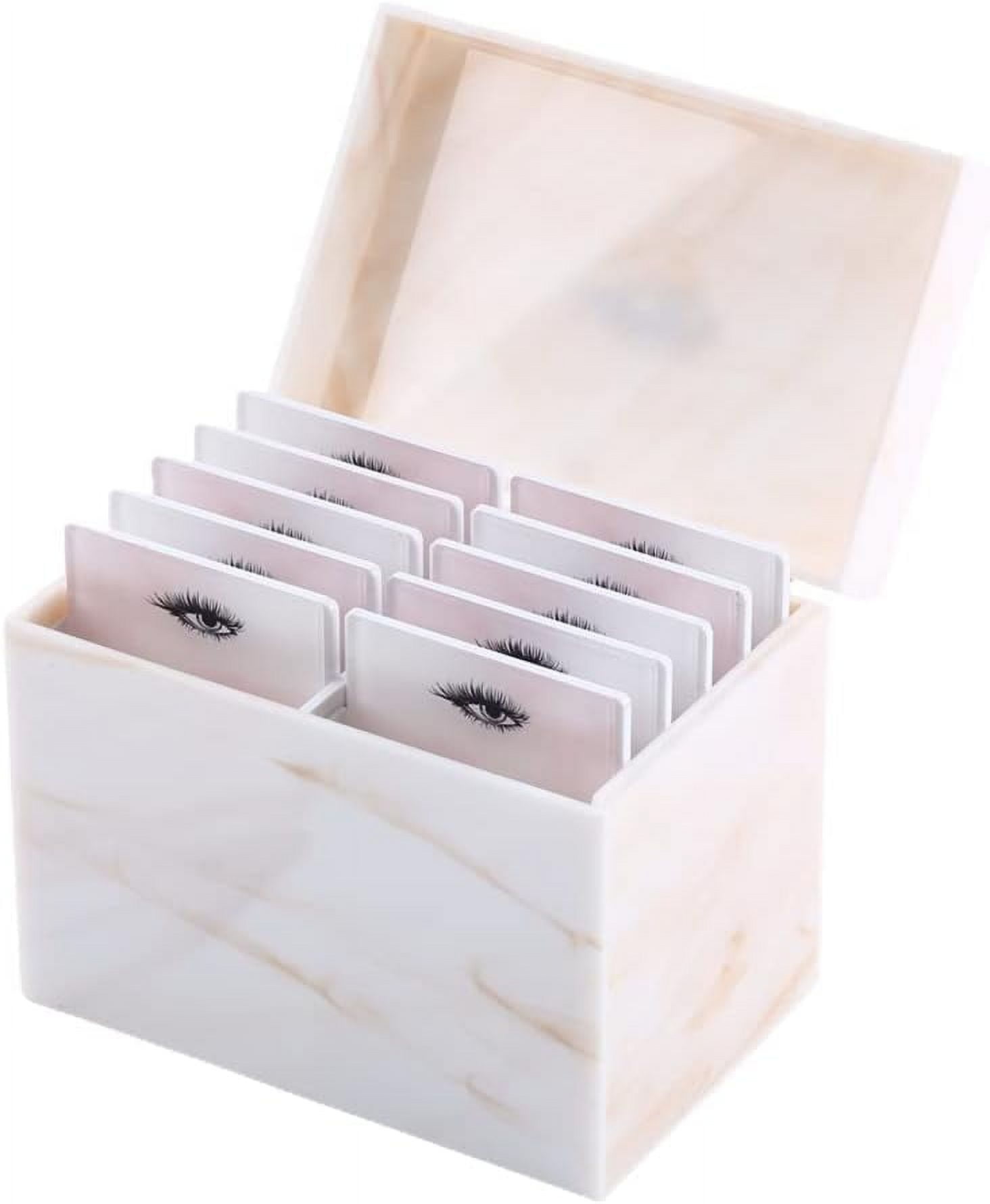 FDTBYHVYT 5 Layers Acrylic Eyelash Storage Makeup Eyelashes Extension ...
