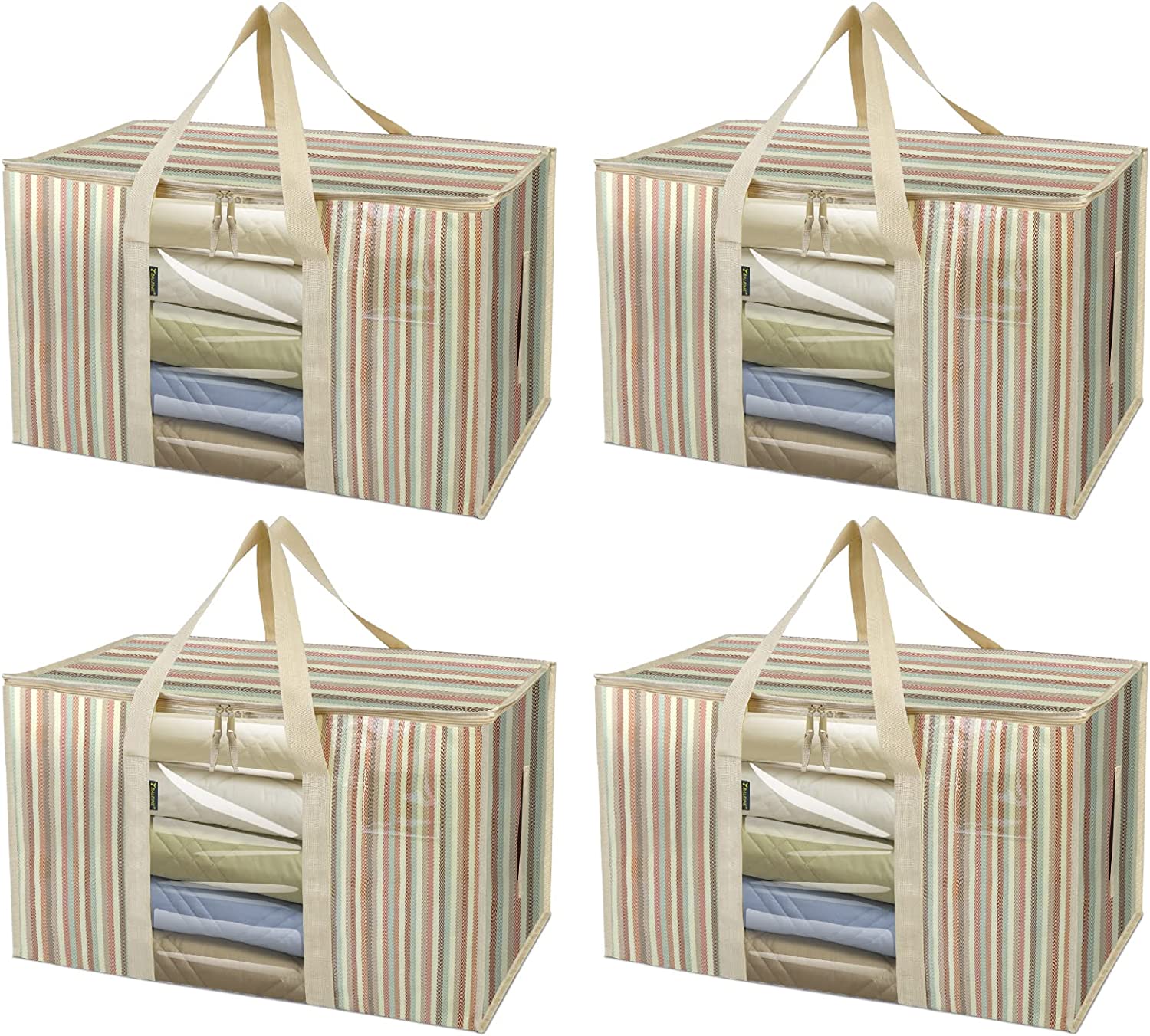 FDTBYHVYT 6-Pack Oversized Moving Bags with Reinforced Handles Heavy ...