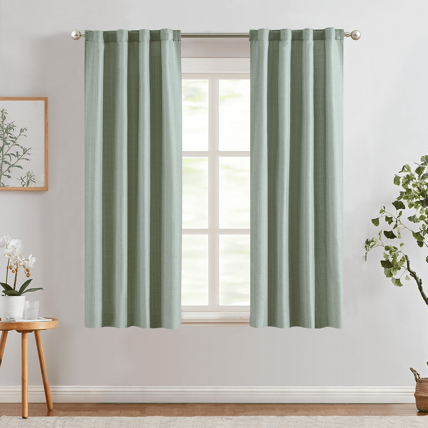 FDTBYHVYT Beige Curtains DXQPIOA Textured Curtains 84 Inch Length 2 ...