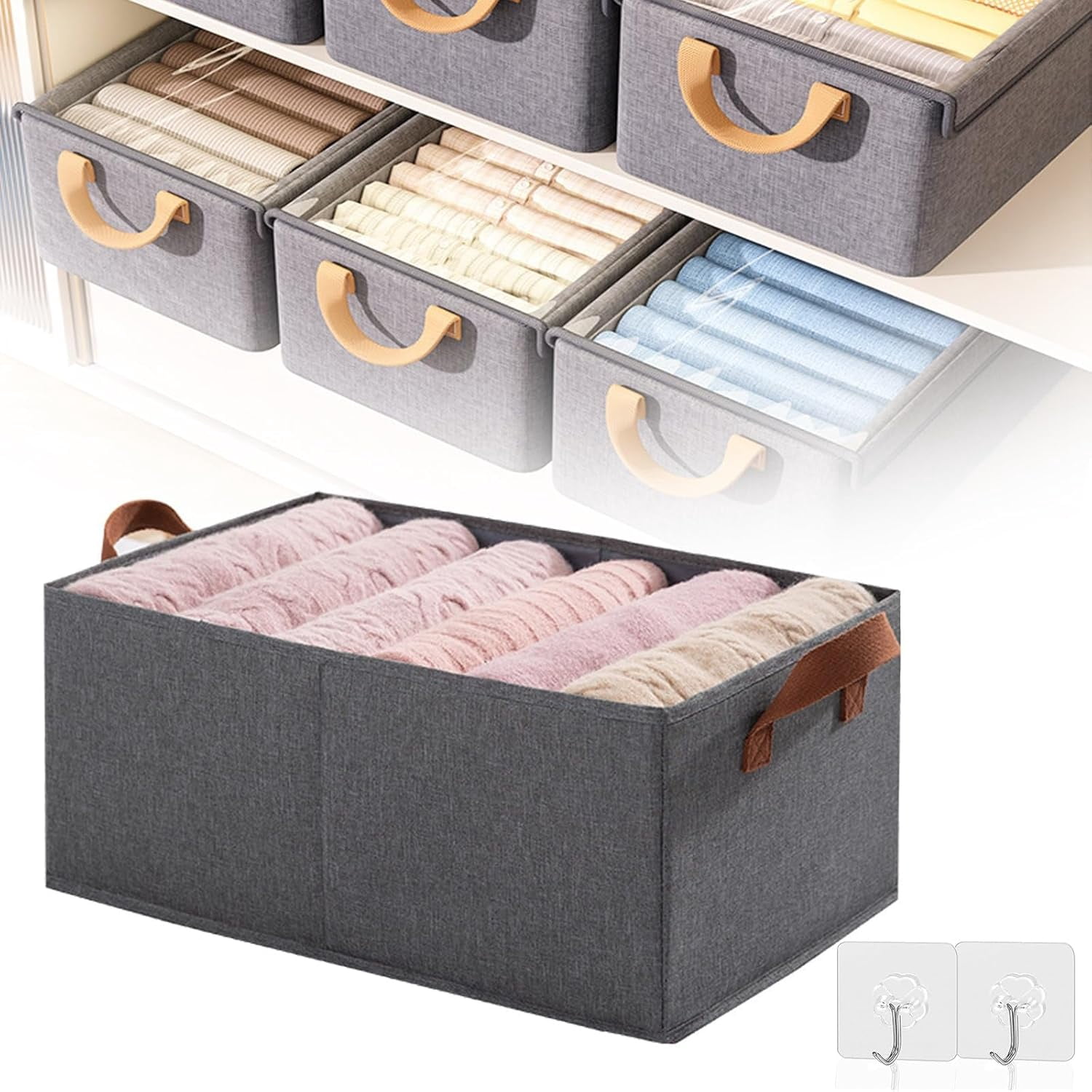 FDTBYHVYT Cation Multi-Functional Folding Wardrobe Pickelect Storage ...