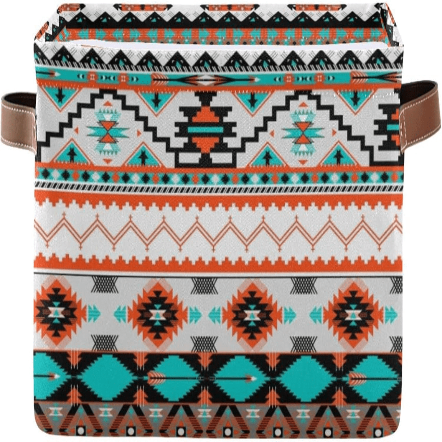 FDTBYHVYT Cowboy Storage Basket Western Desert Cowboy Storage Bin ...