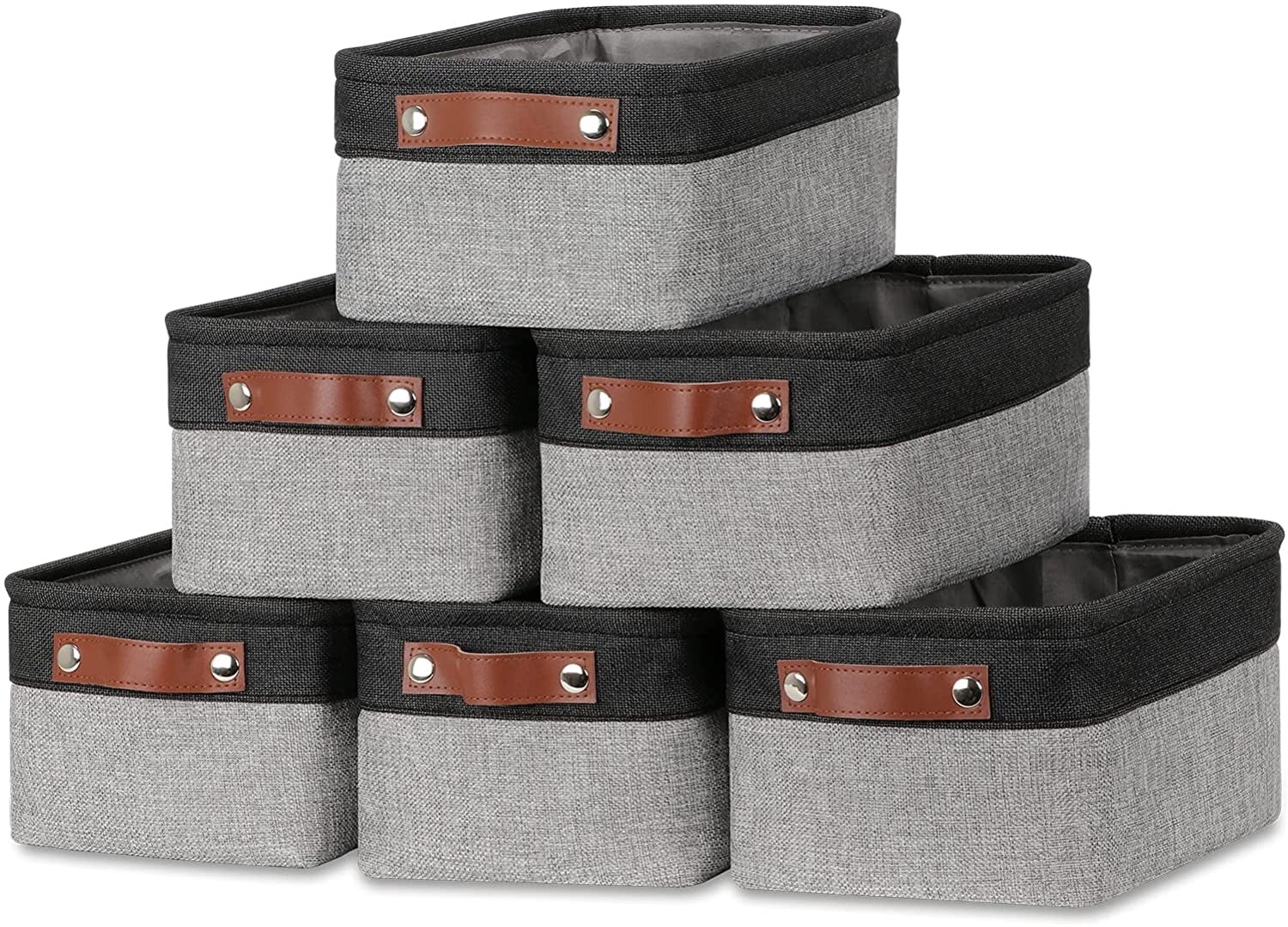 FDTBYHVYT Cube Storage Bins - 4 Pack Foldable Large Storage Baskets 12 ...