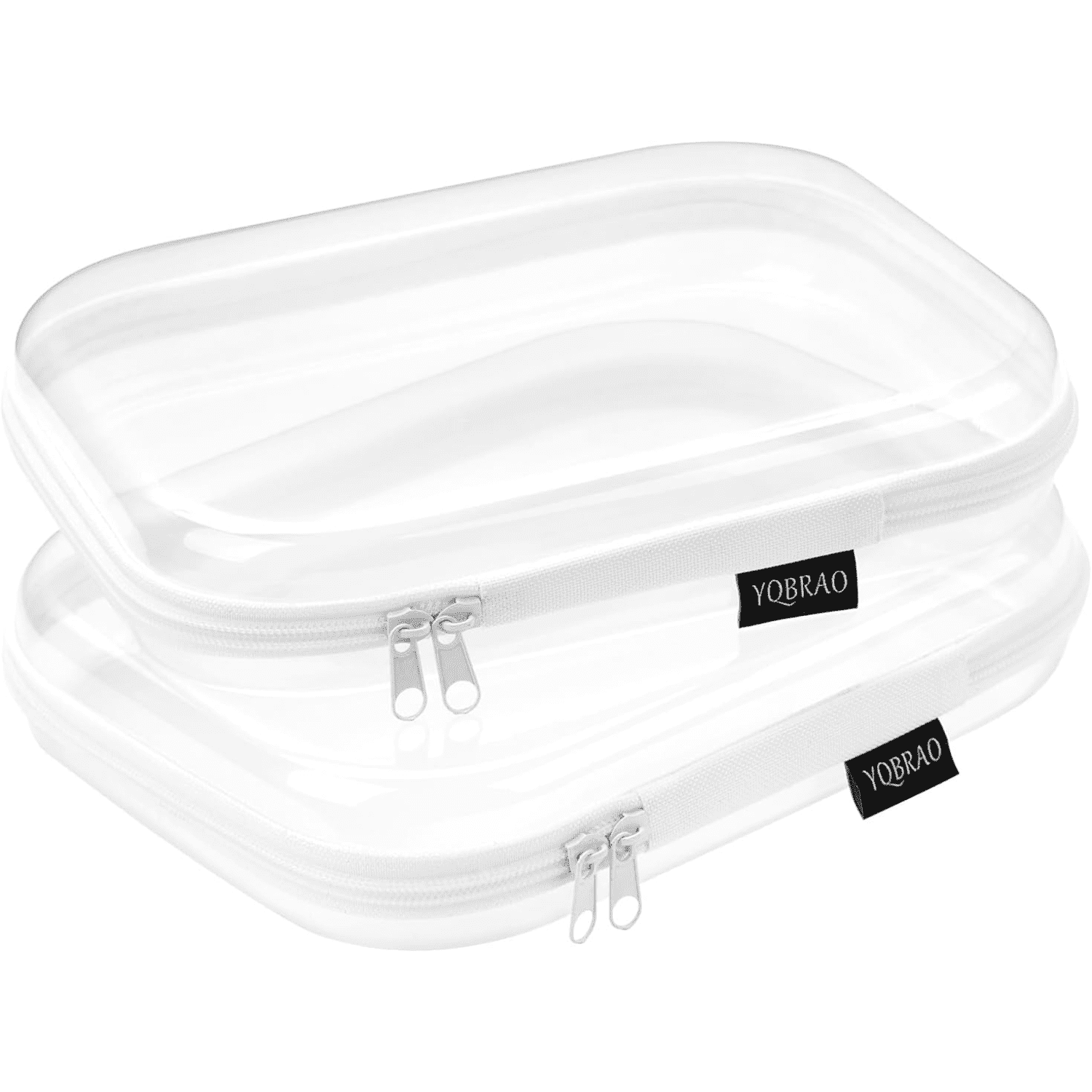 FDTBYHVYT - Hard Sided Clear Zipper Case for Storage - Professional ...