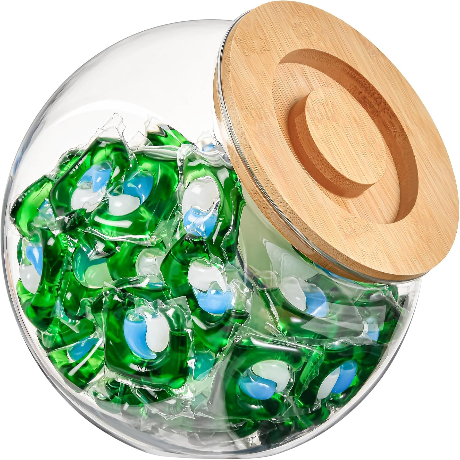 FDTBYHVYT Laundry Pods Container 0.85 Gallon Laundry Pod Holder ...