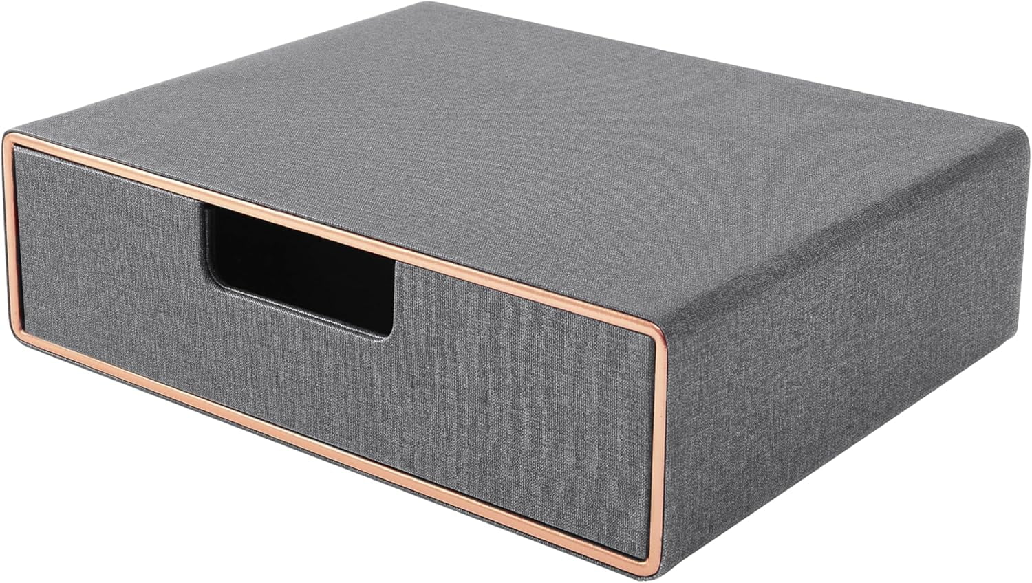 Hltser PU Leather Stackable Organizer Drawer Executive Office Supplies ...