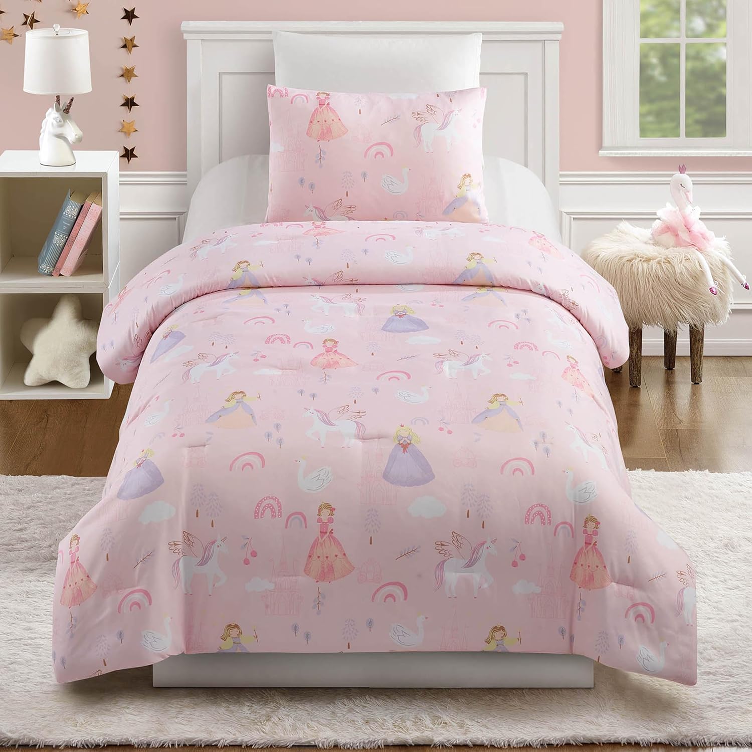 FDTBYHVYT Pretty in Paris 2-Piece Comforter Set Ultra Soft All Season ...