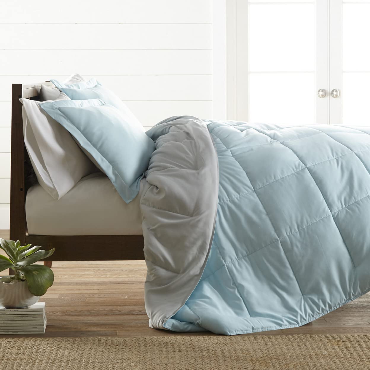 FDTBYHVYT Reversible Twin Comforter Set (2 Piece) - Bring with Our Soft ...