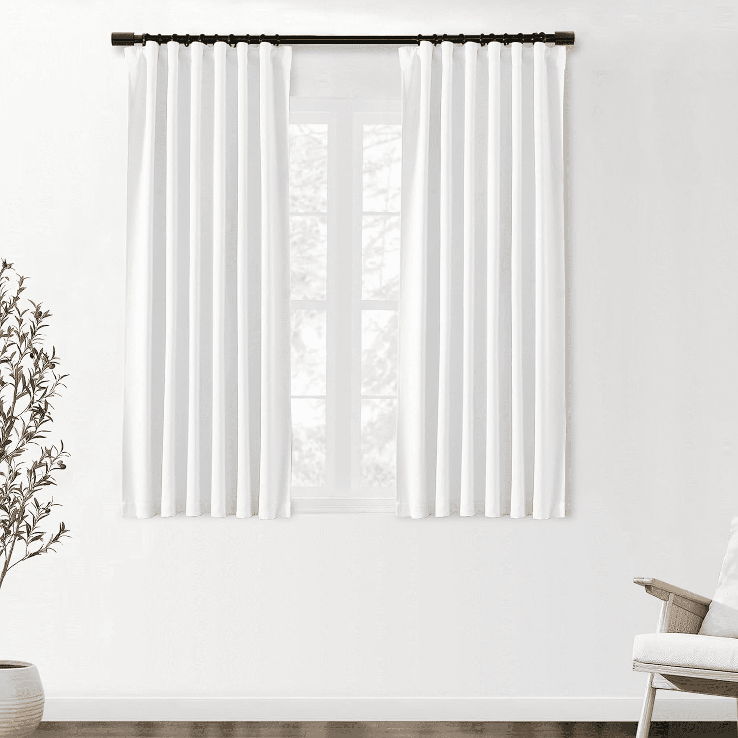 FDTBYHVYT Sage Green Blackout Curtains 84 Inches Length for Living Room ...