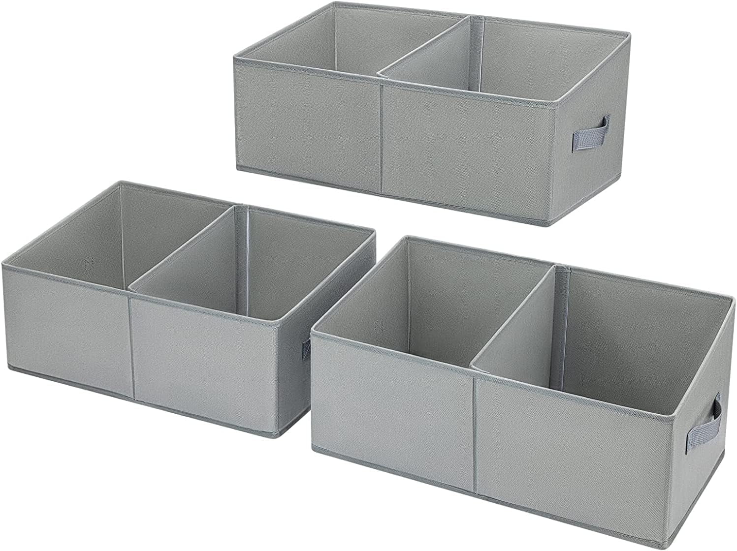 FDTBYHVYT Trapezoid Storage Bins for clothes - 6 Packs Closet ...