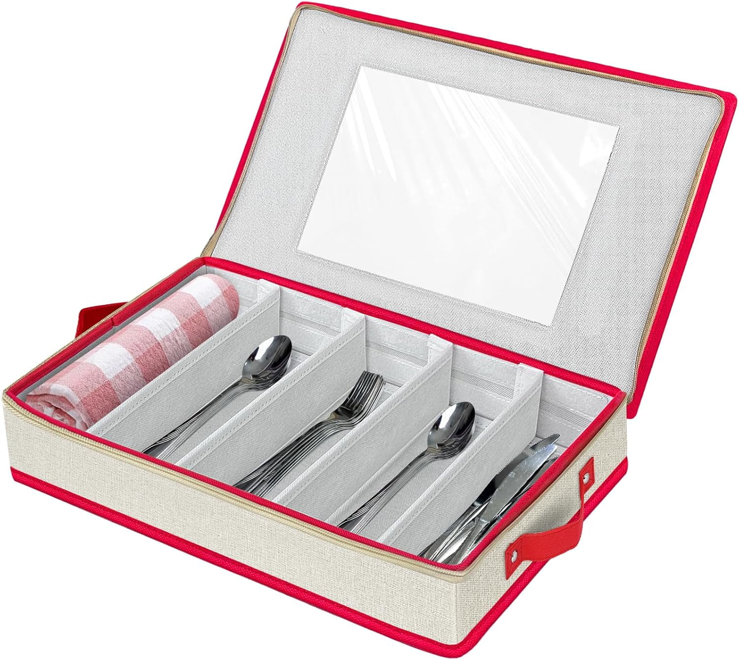 FDTBYHVYT Wine Glass Storage Stemware Storage Containers Case Organizer ...