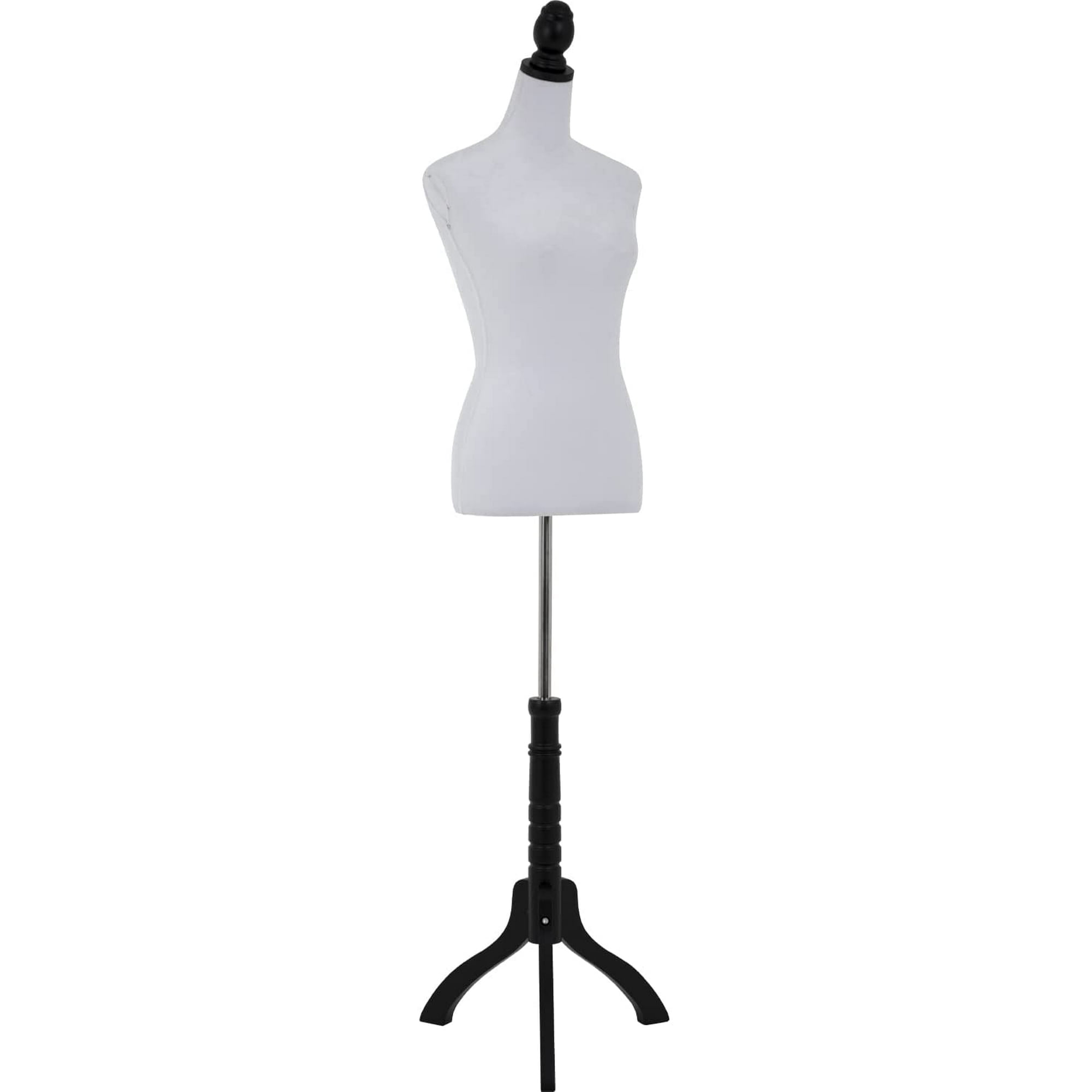 FDW 59-67 inch Adjustable Female Mannequin, Wooden Base, Perfect for ...