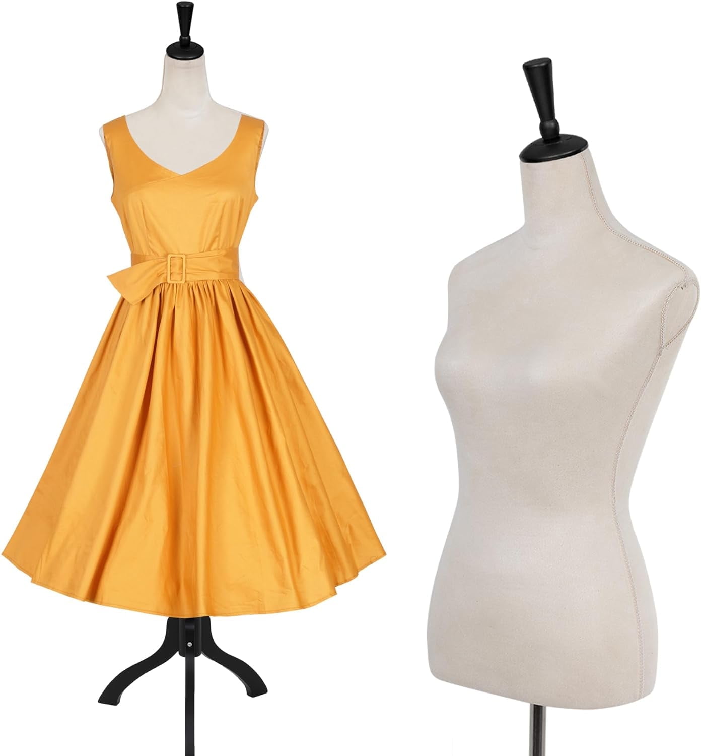 FDW Adult Female Mannequin, 59-67 inch Adjustable Stand, Realistic Full ...