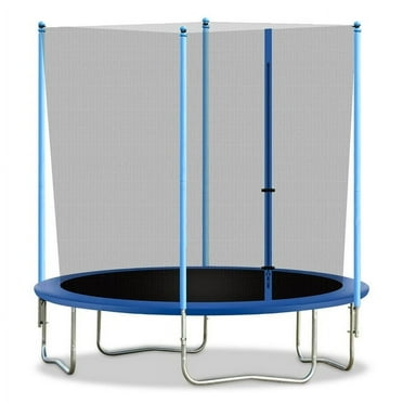 NiamVelo 8 ft Trampoline with Safety Enclosure Net ,Outdoor Jump ...