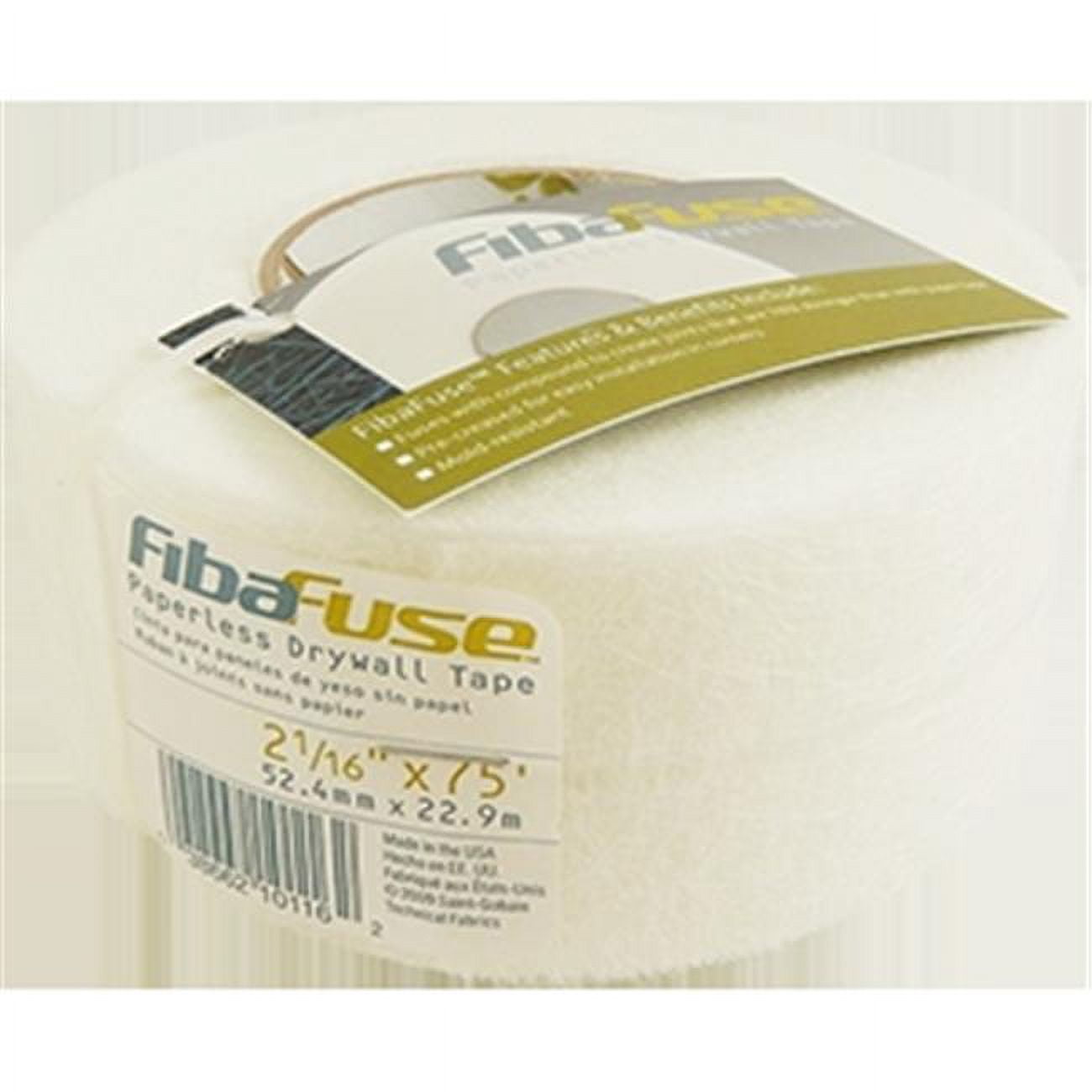 FDW8234-U 2.06 in. x 75 ft. Fiba Fuse Paperless Drywall Tape Roll ...