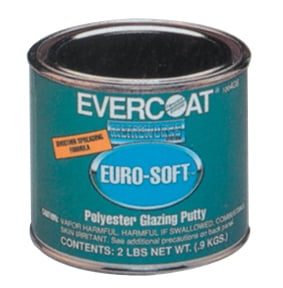 Euro-Soft® Polyester Glazing Putty, 1-Quart 408 - Walmart.com