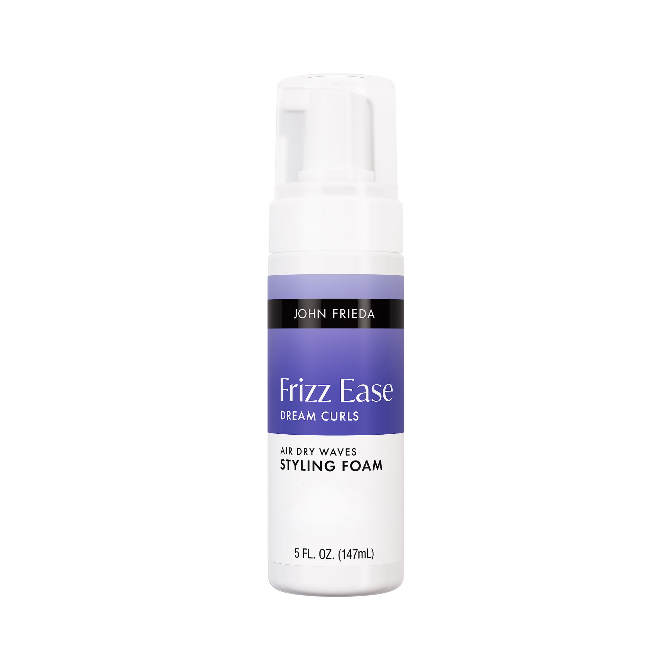 John Frieda Frizz Ease Air Dry Waves Styling Foam for Curly Hair, 5 fl ...