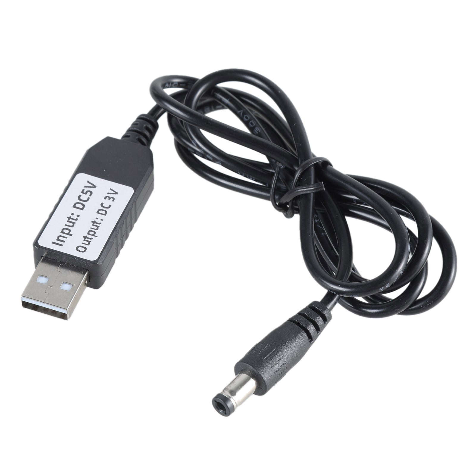 FEAMOS 100cm Length USB to DC5.5x2.1mm Power Cable Cord Male to Male 5V ...