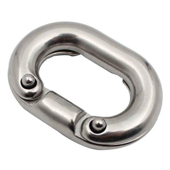 FEAMOS 1Piece Chain Link Connector, 316 Steels Marine Grade C Link ...
