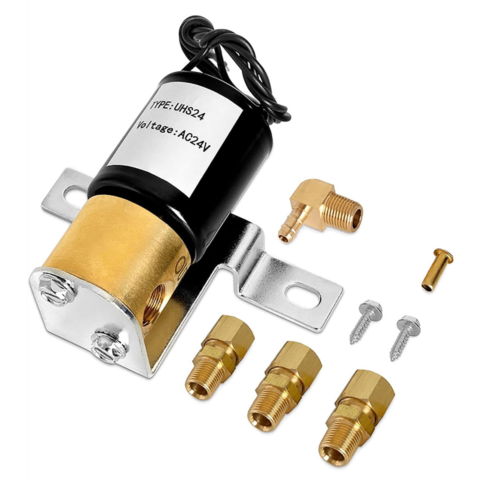 FEAMOS 24V Humidifier Solenoid Valves Replacement Valves Metal Texture ...