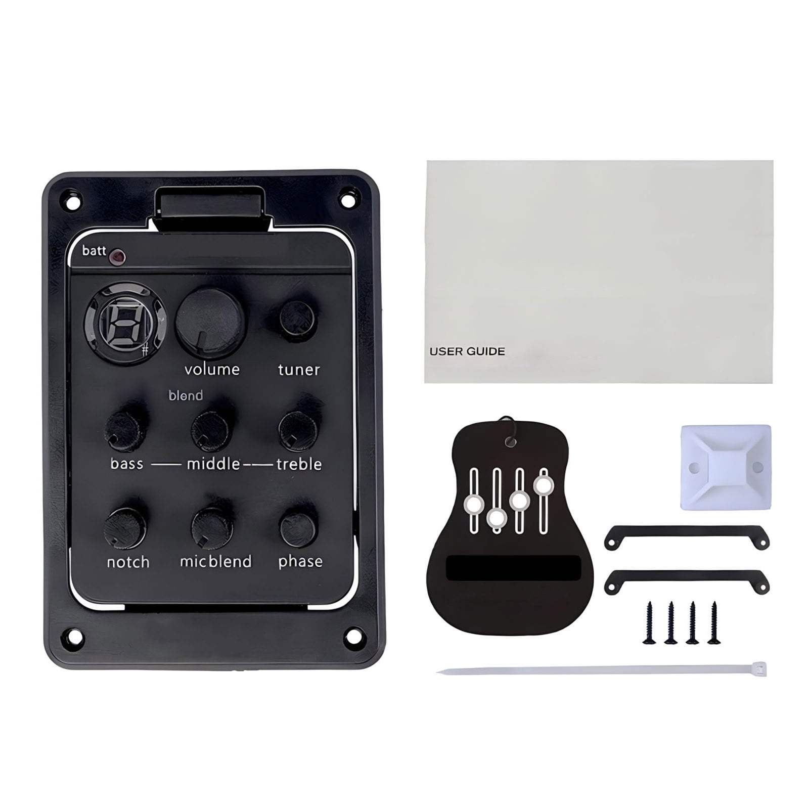 FEAMOS 301 Acoustic Guitar Preamp Pickup Double Model Guitar Preamp ...