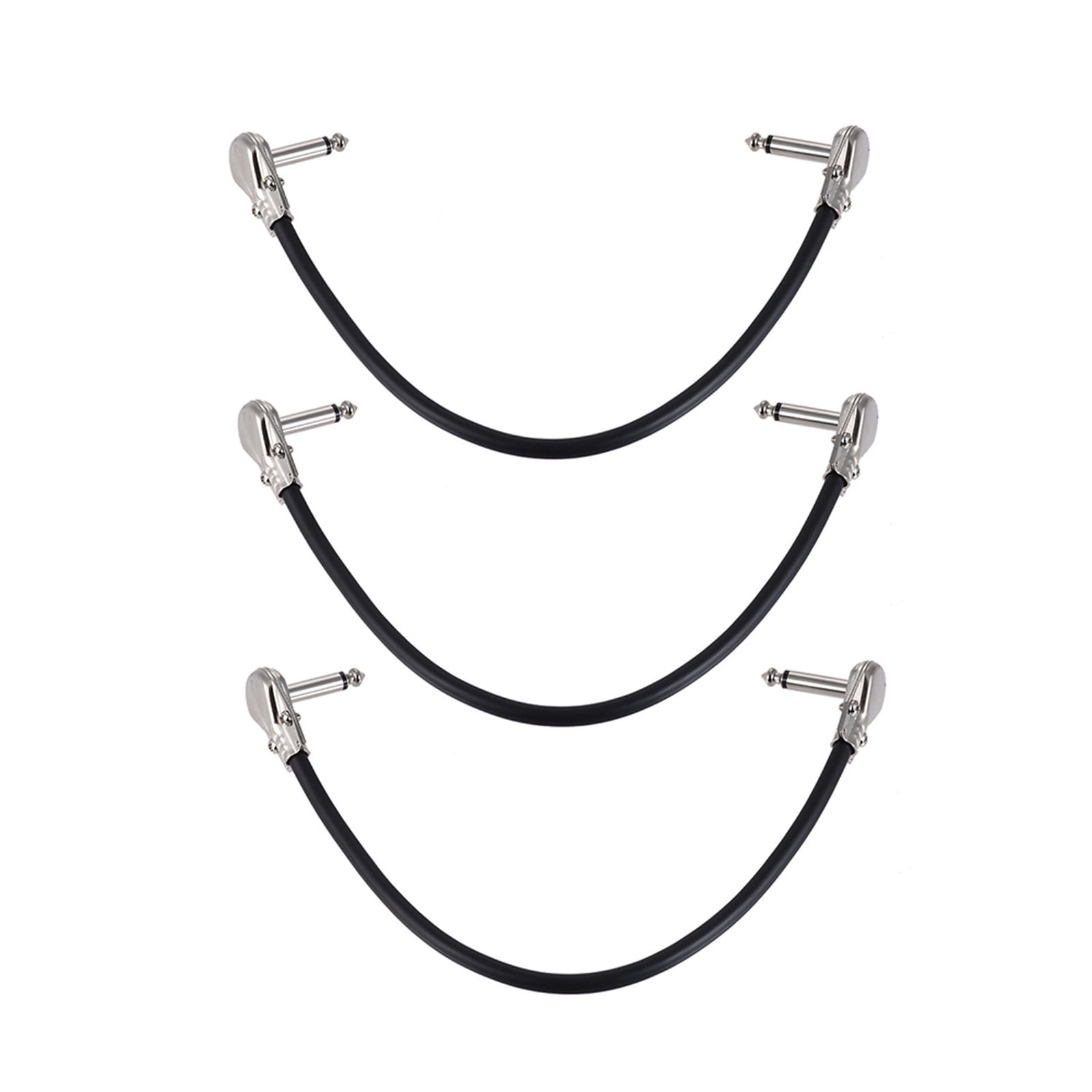 FEAMOS 3Pcs Guitar Pedal Cable Effect Cable Cord Replacement Electric ...