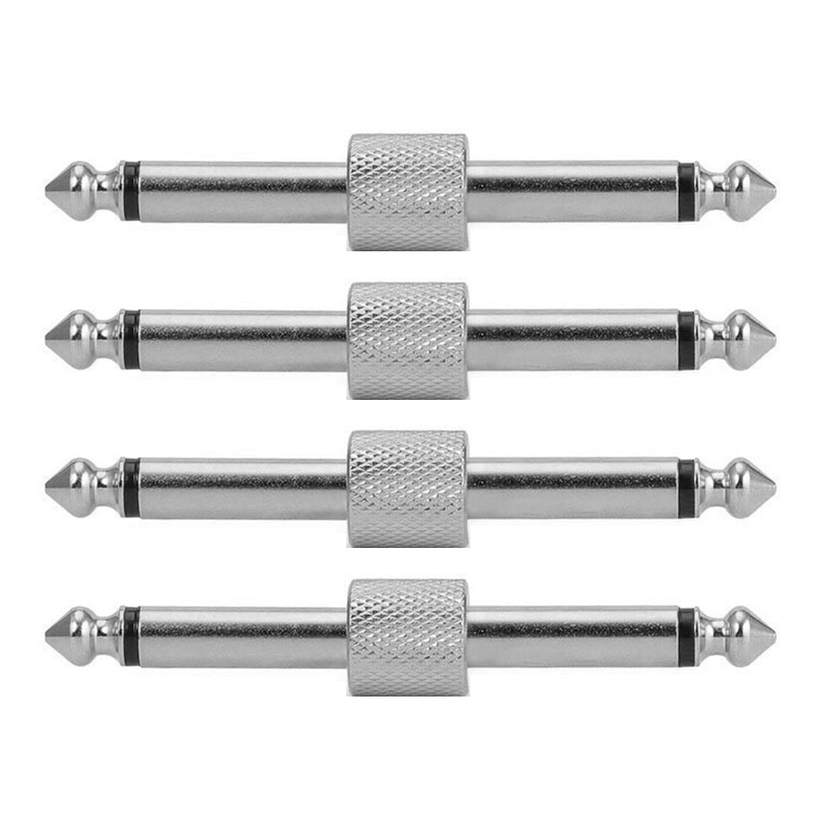 FEAMOS 4Pcs Guitar Effect Pedal Couplers Male to Male Offsets Plugs ...