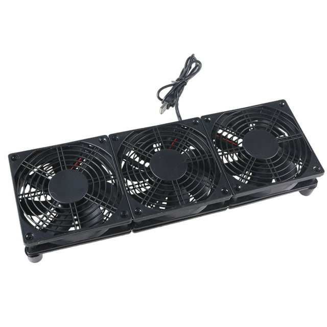 FEAMOS 5V USB Powered PC Router Fan High Cooling Fan 1400rpm Speed ...