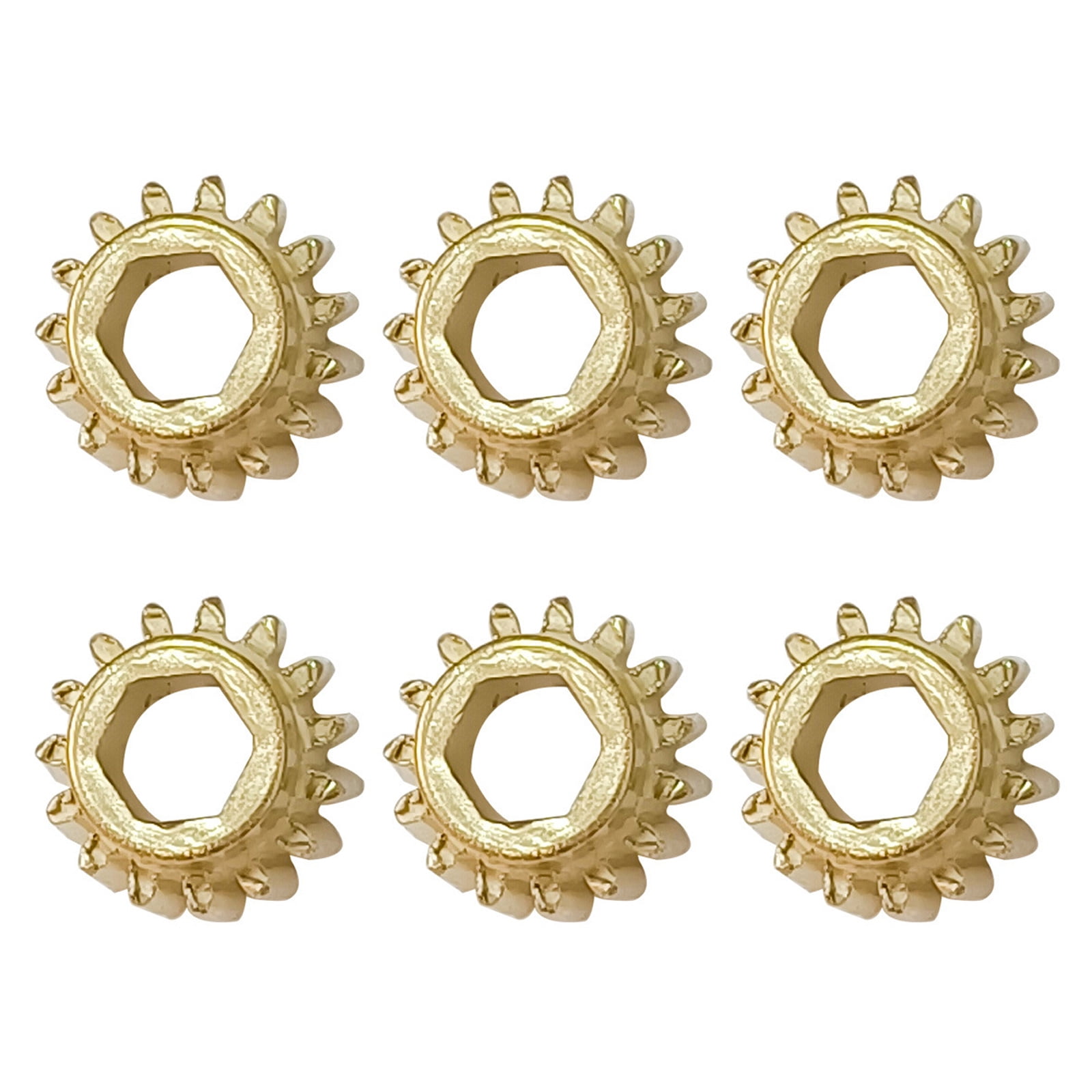 FEAMOS 6Pcs Classical Guitar Tuning Gears Iron Gear Machine Heads Gears ...