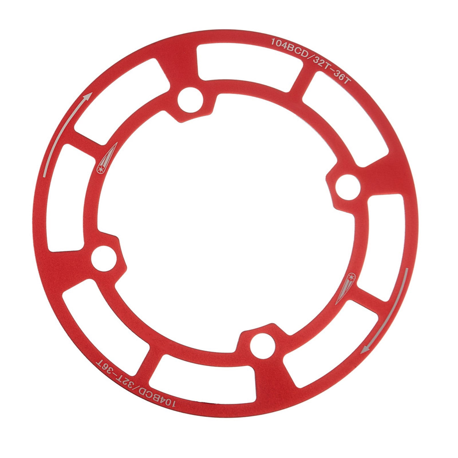 FEAMOS Bicycles Chainring Guard Aluminum Alloy Crankset Shield ...