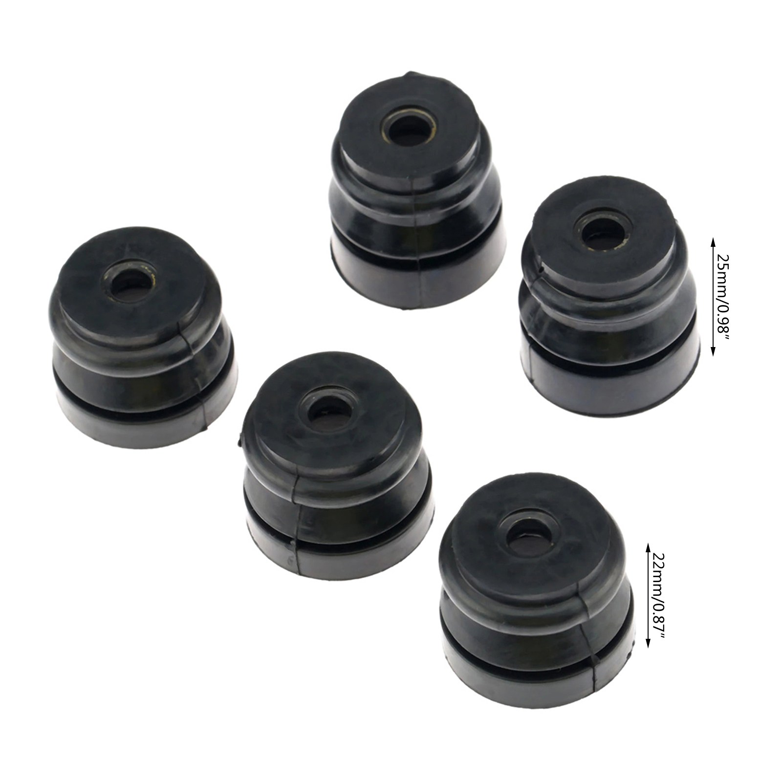 FEAMOS Chainsaw Annular Buffer 5 Pcs/Set Annular Buffer Mount Chainsaw ...