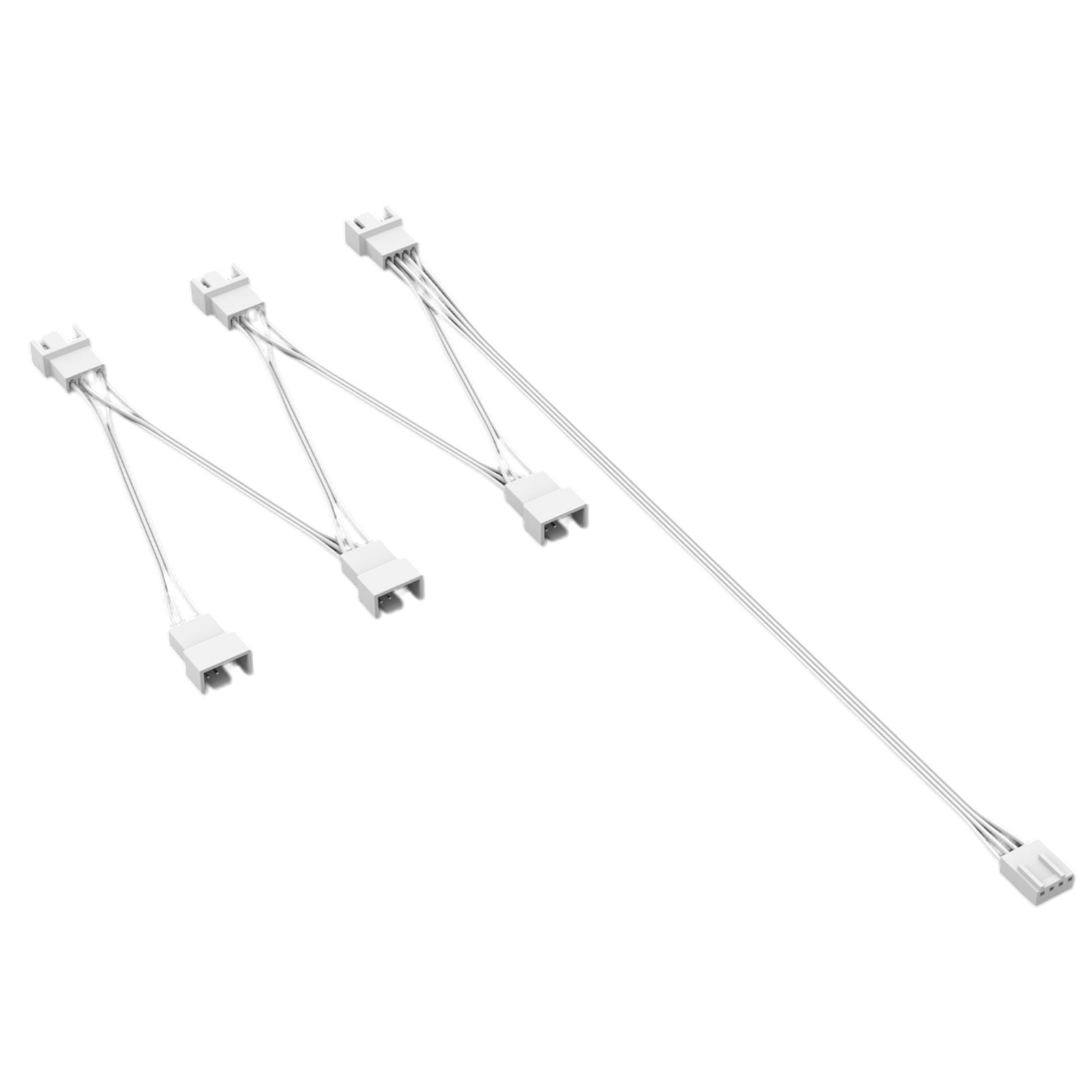 FEAMOS Fan Splitter Cable With 4Pin Control, Durability 4Pin Pc Fan ...