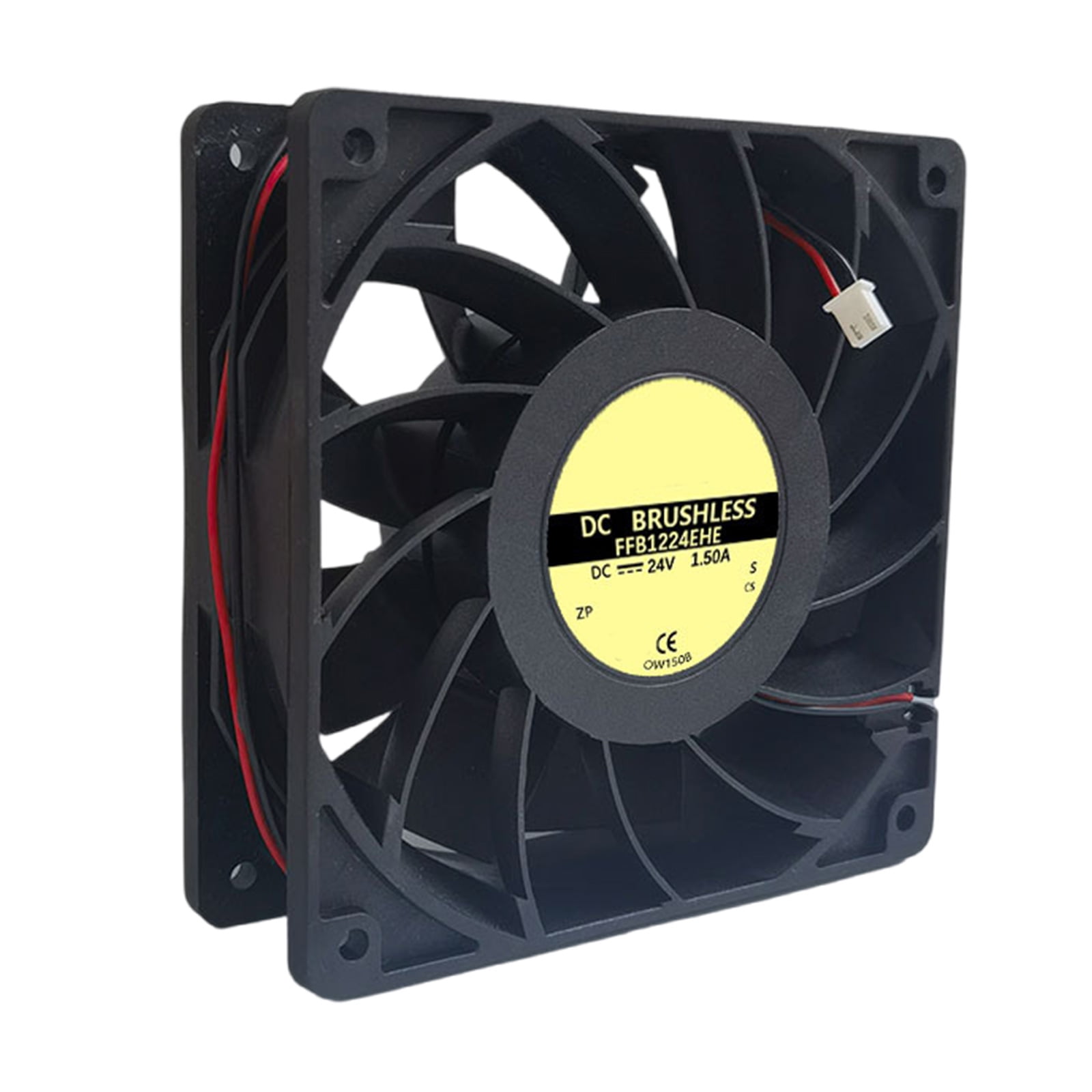 FEAMOS Fast Speed FFB1224EHE 120x120x38mm Cooling Fan DC24V 1.50A Power ...