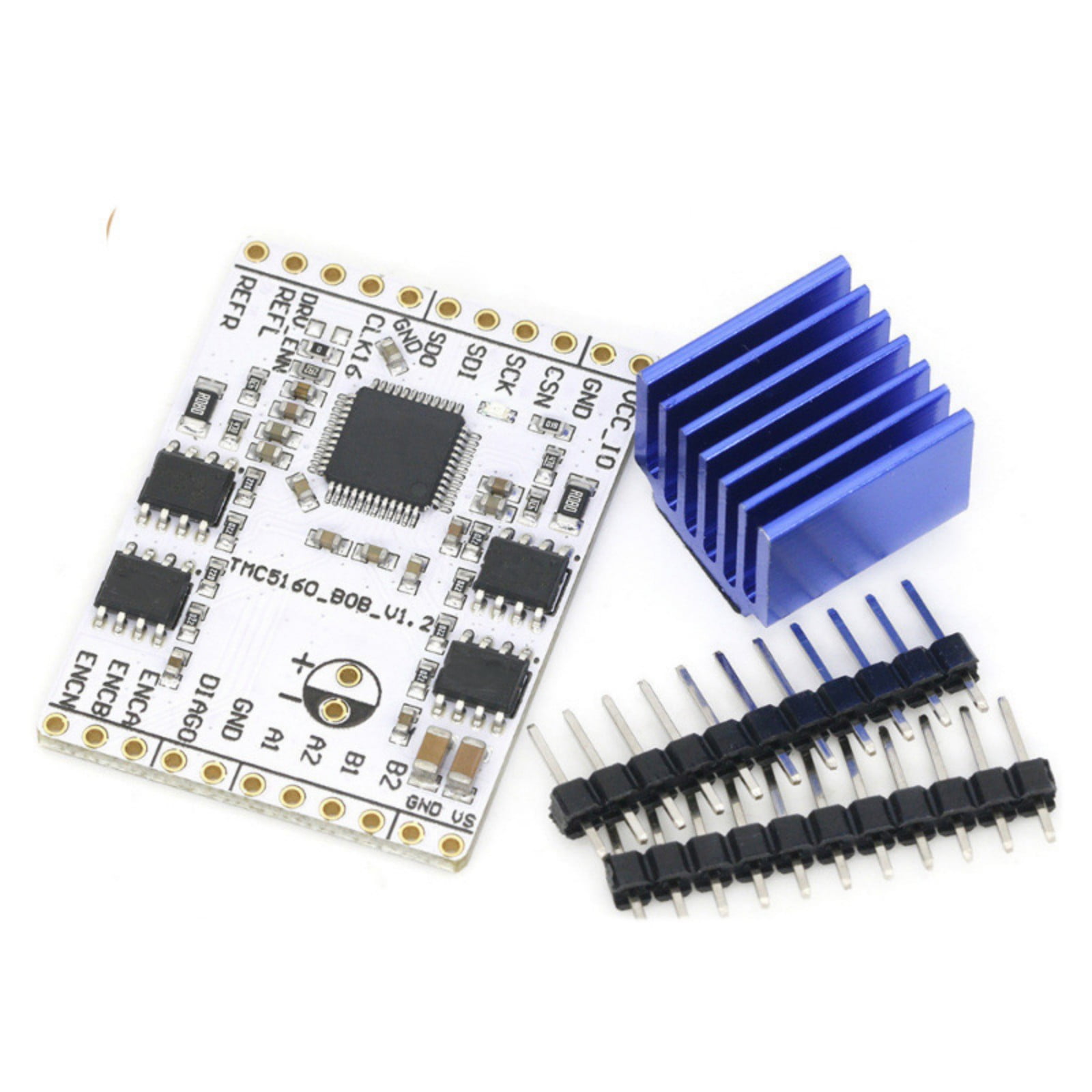 FEAMOS Highly Power Stepper Motor Driver Module TMC5160 Integrated Controller for 3D Printer ...