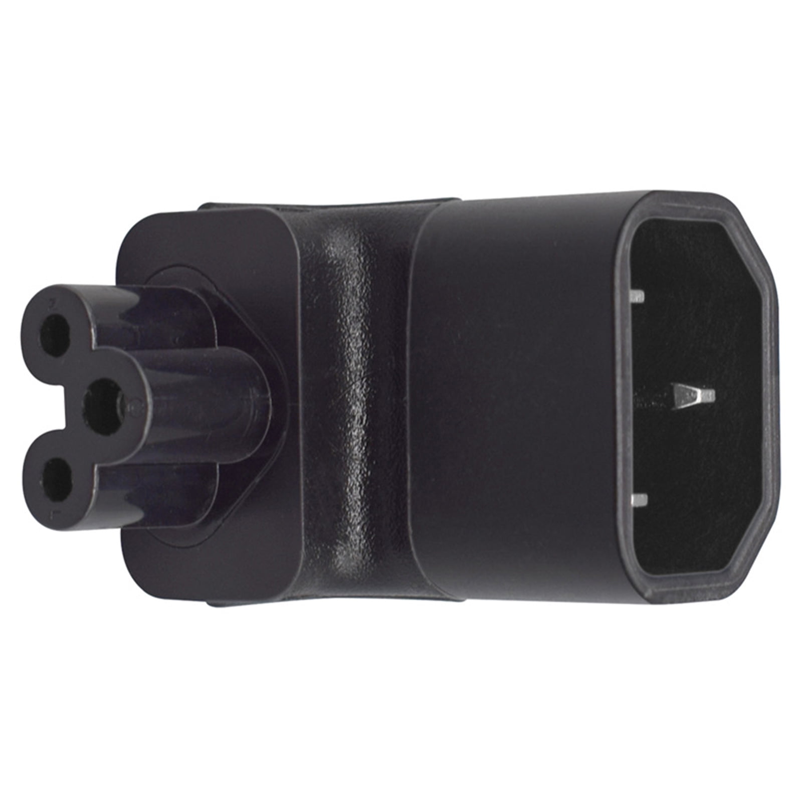 FEAMOS IEC320 C14 To 5 Power Adapter Right Angles Male to Female Power ...