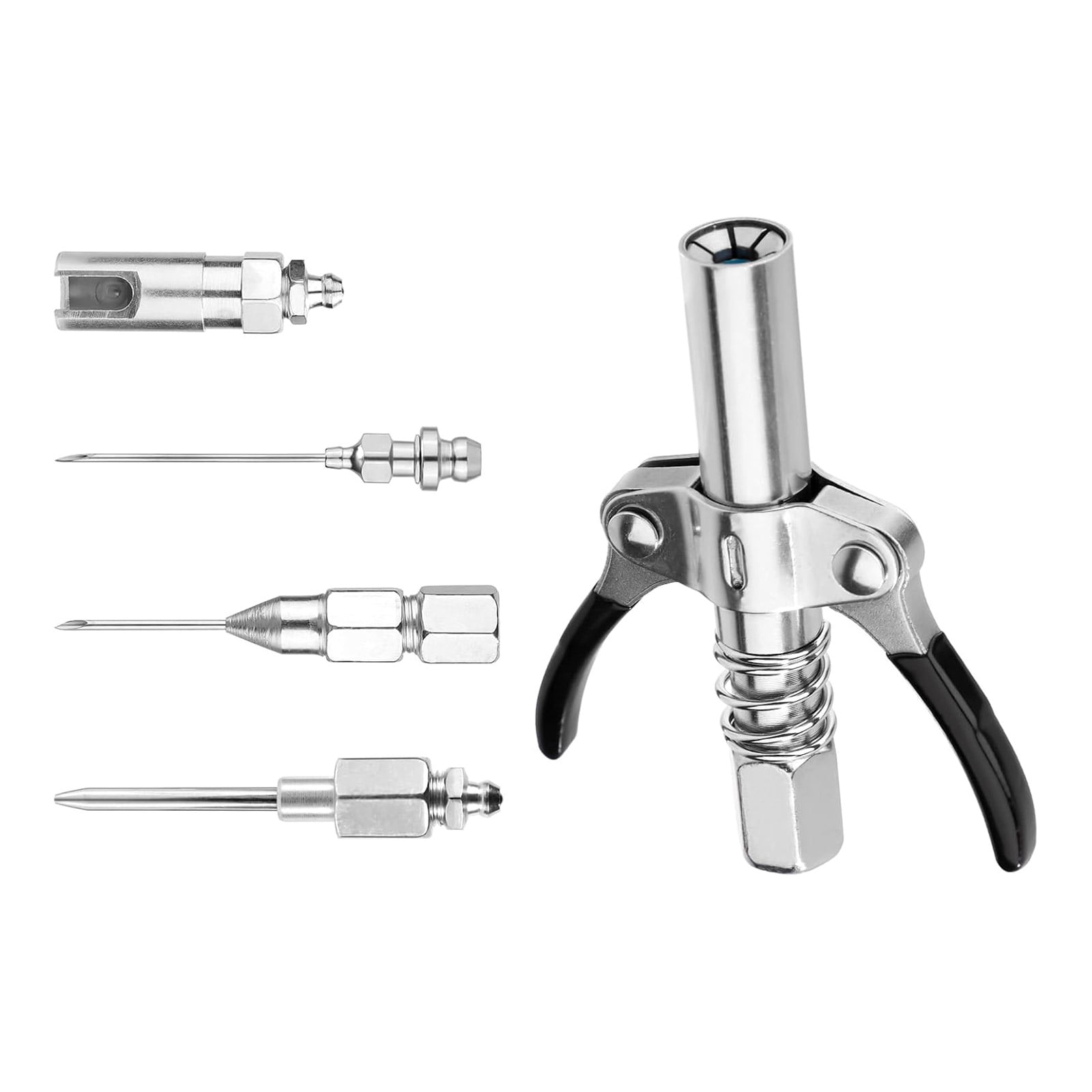 FEAMOS Lubrication Adapter Connector Grease Needle Nozzle with Double ...