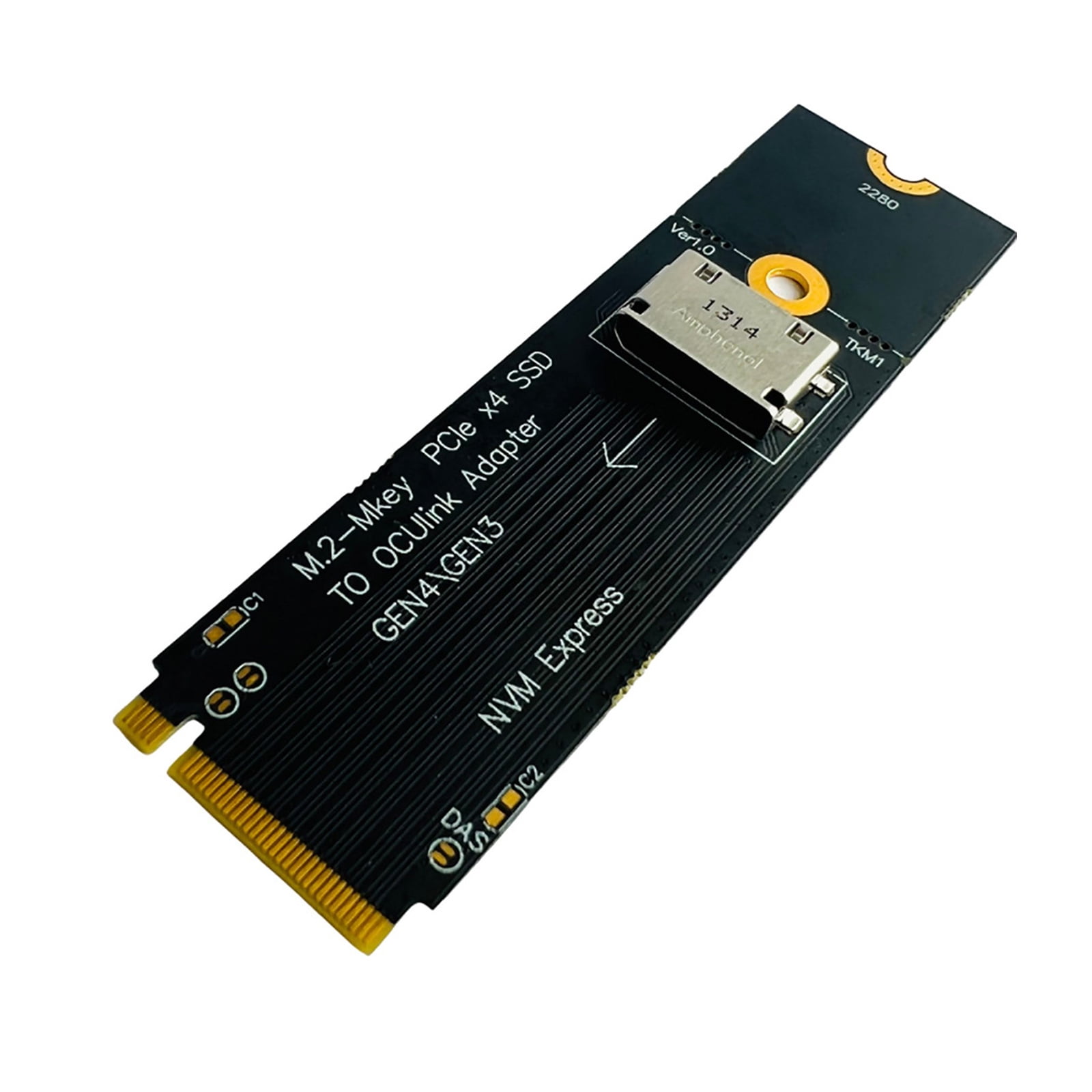 FEAMOS Mainboard M.2 M key NVME Port to ocul SFF 8612 Port Converter ...