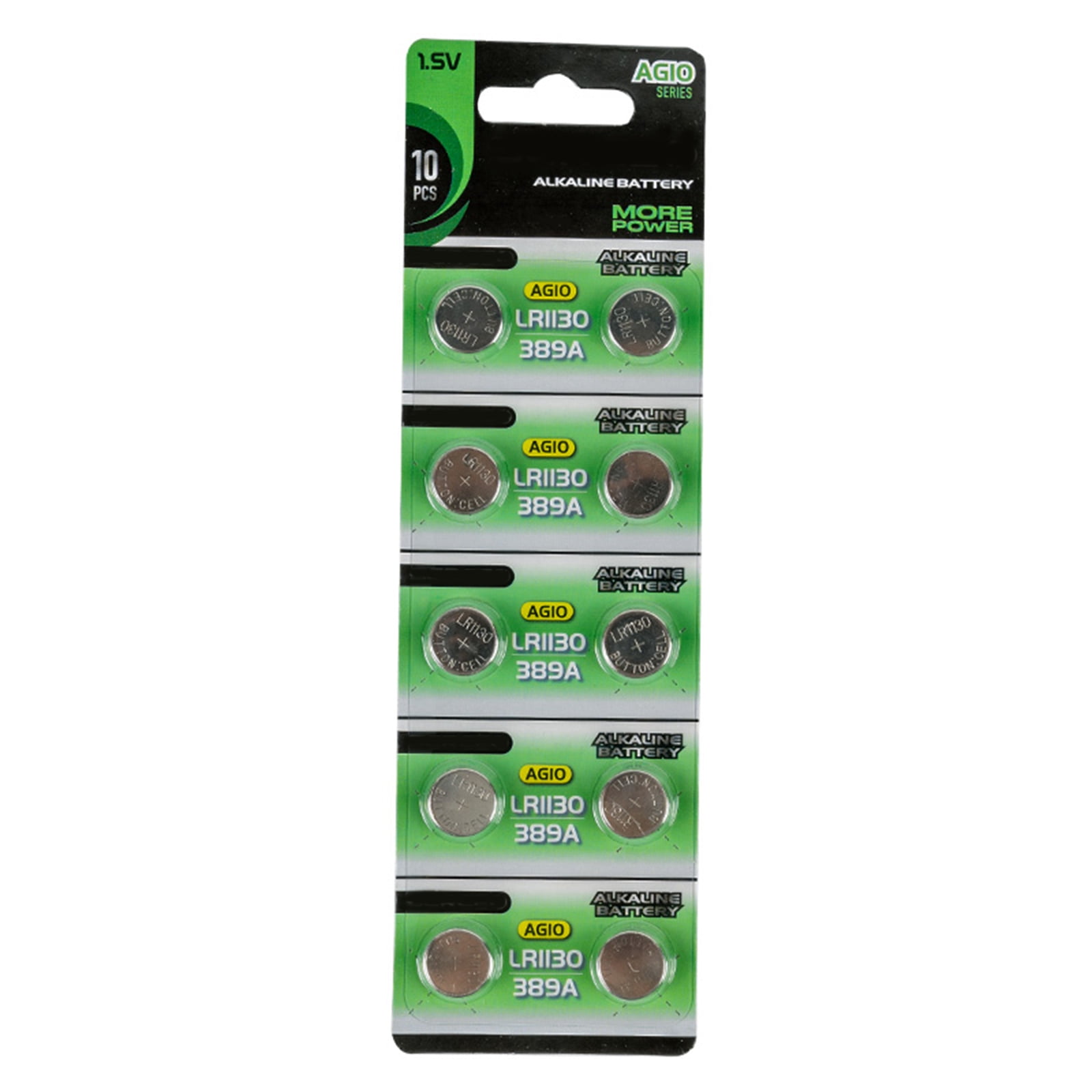 FEAMOS Pack Of 10/20 AG10 LR1130 Button Batteries 1.55V Alkaline ...