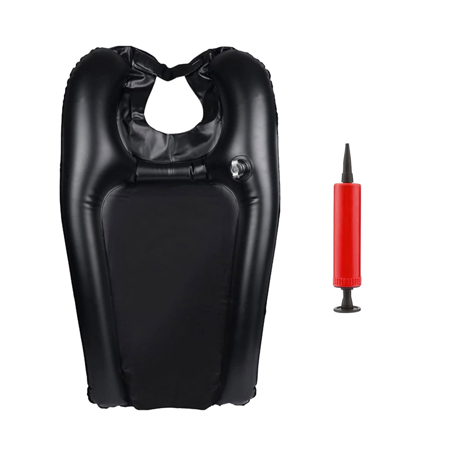 FEAMOS Portable Inflatable Shampoo Basins Easy Carry Hair Wash Tray for ...