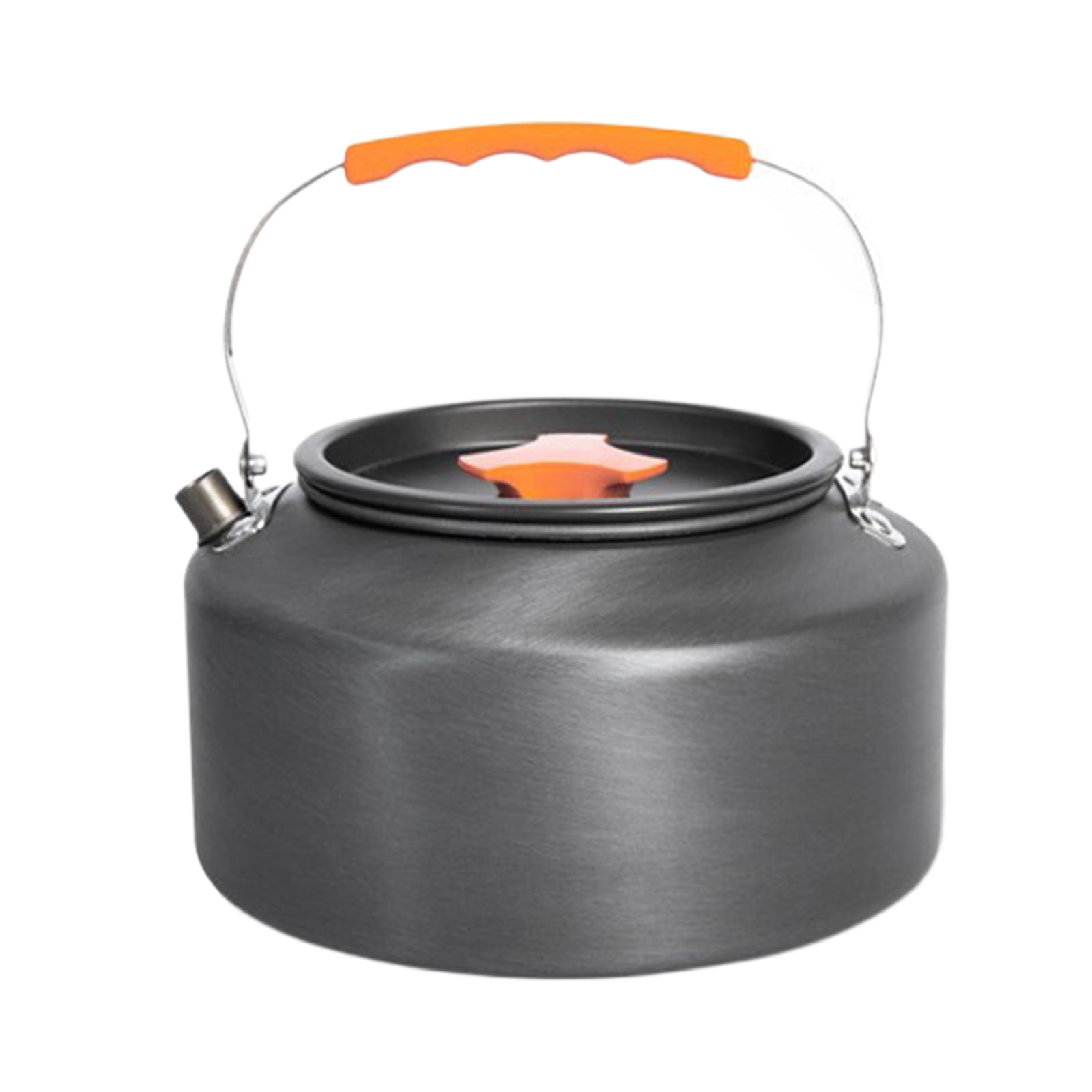 FEAMOS Portable Teapot Aluminum Camp Teas Coffee Pots Outdoor Hiking ...