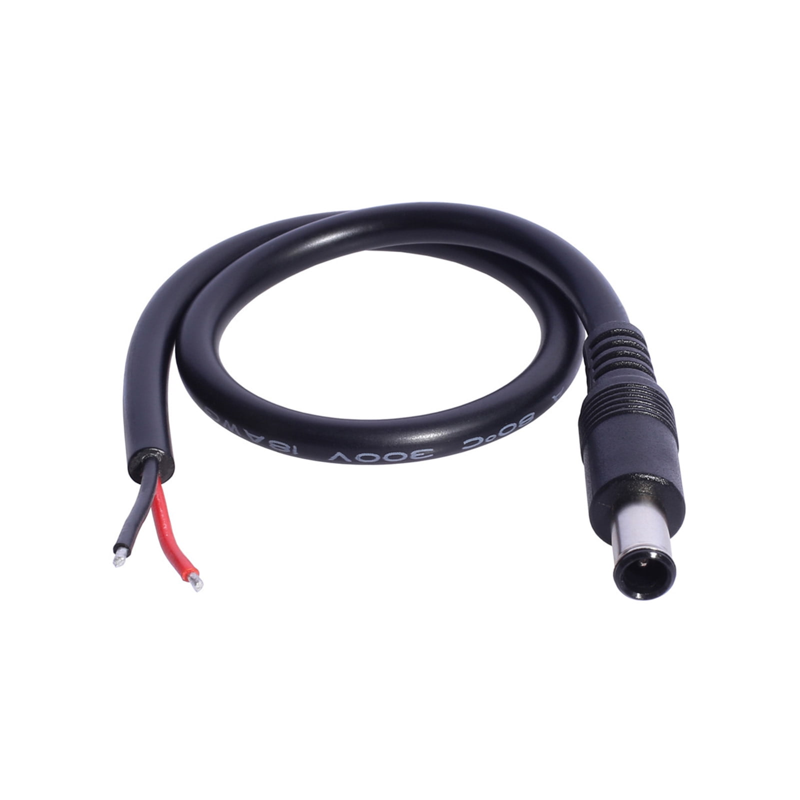 FEAMOS Power Pigtails Cable 6.5mmx4.4mm Male Plug to Bare Wire Open End ...