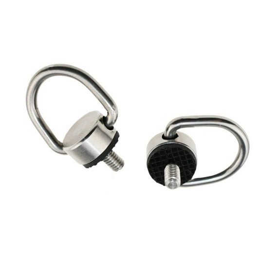 FEAMOS Quick Release Screw Shoulder Strap Lanyard Screw Metal D-Rings ...